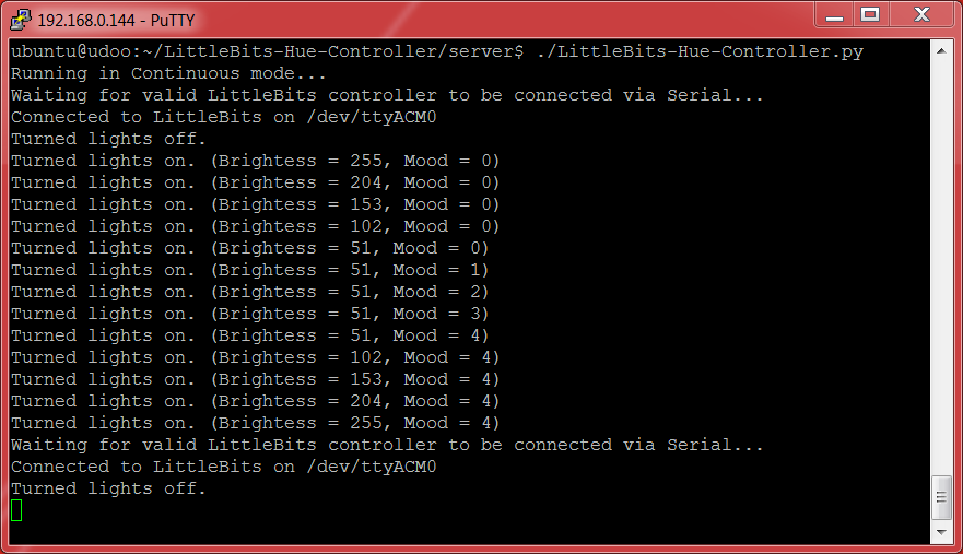 GitHub - sciguy14/LittleBits-Hue-Controller: This project pairs the LittleBits Arduino Bit with ...